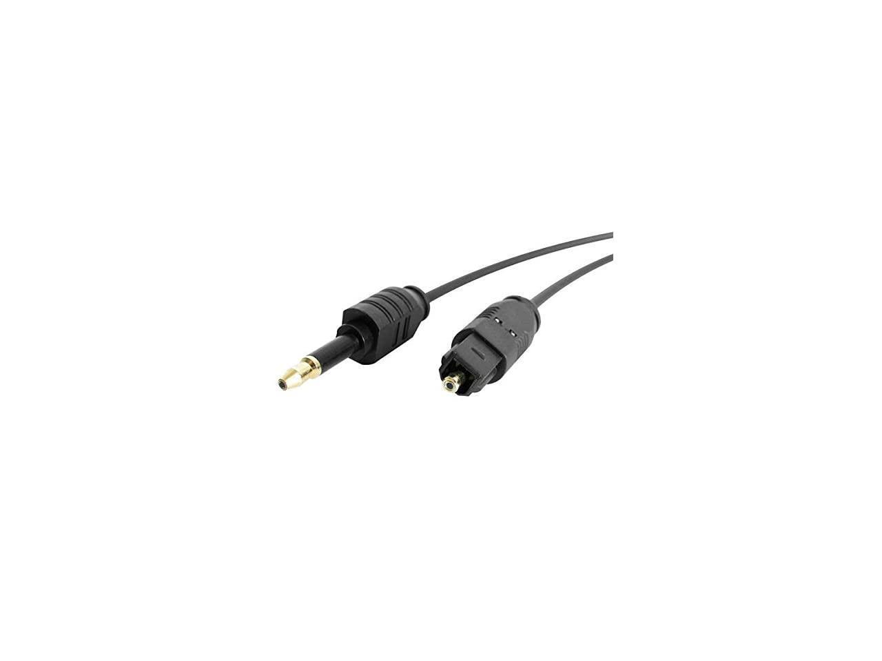 com 6 ft 18 m Toslink to Mini Toslink Cable Toslink to Mini SPDIF Audio ...