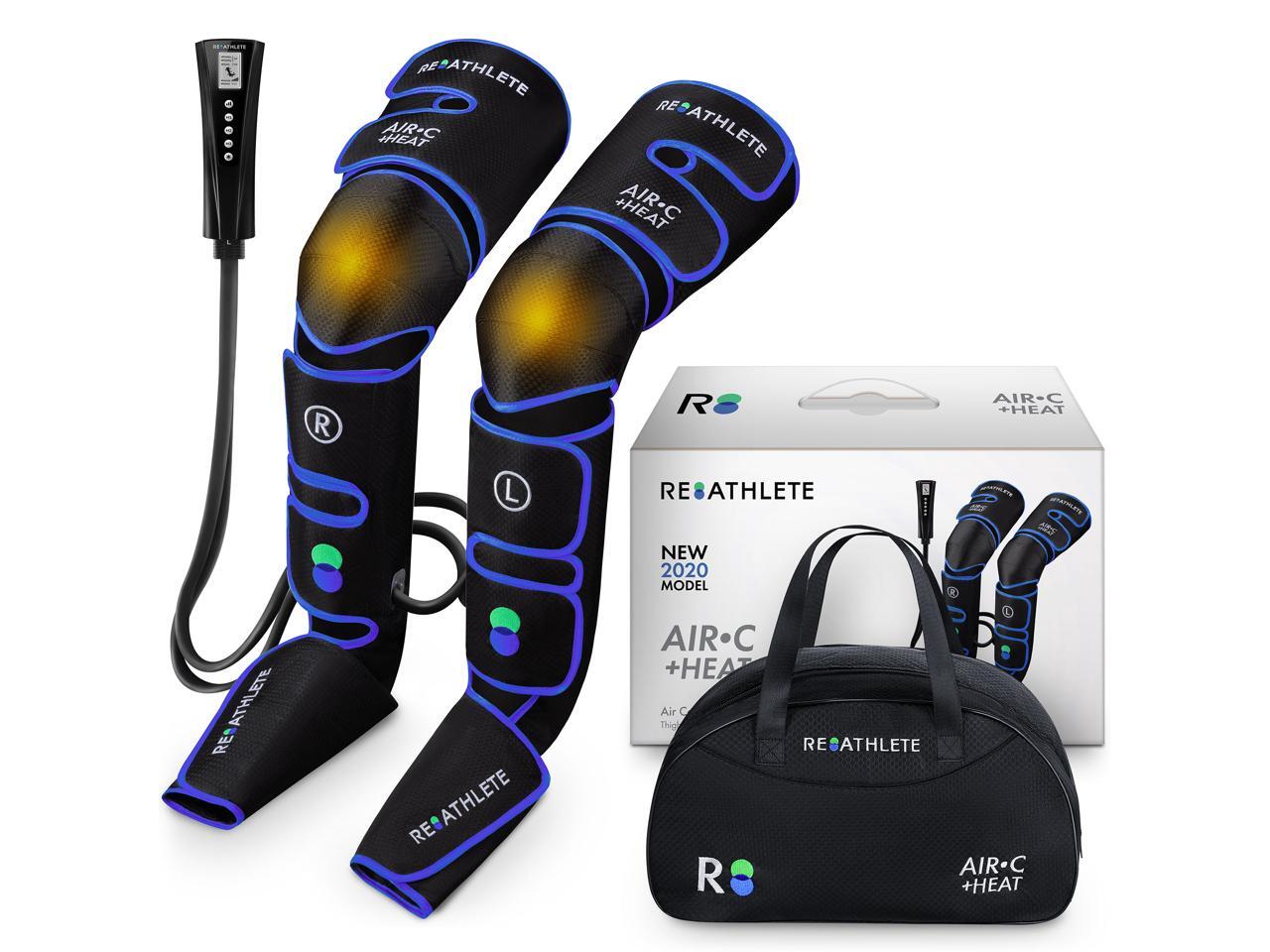 REATHLETE Leg Massager, Air Compression for Circulation Calf Feet Thigh ...