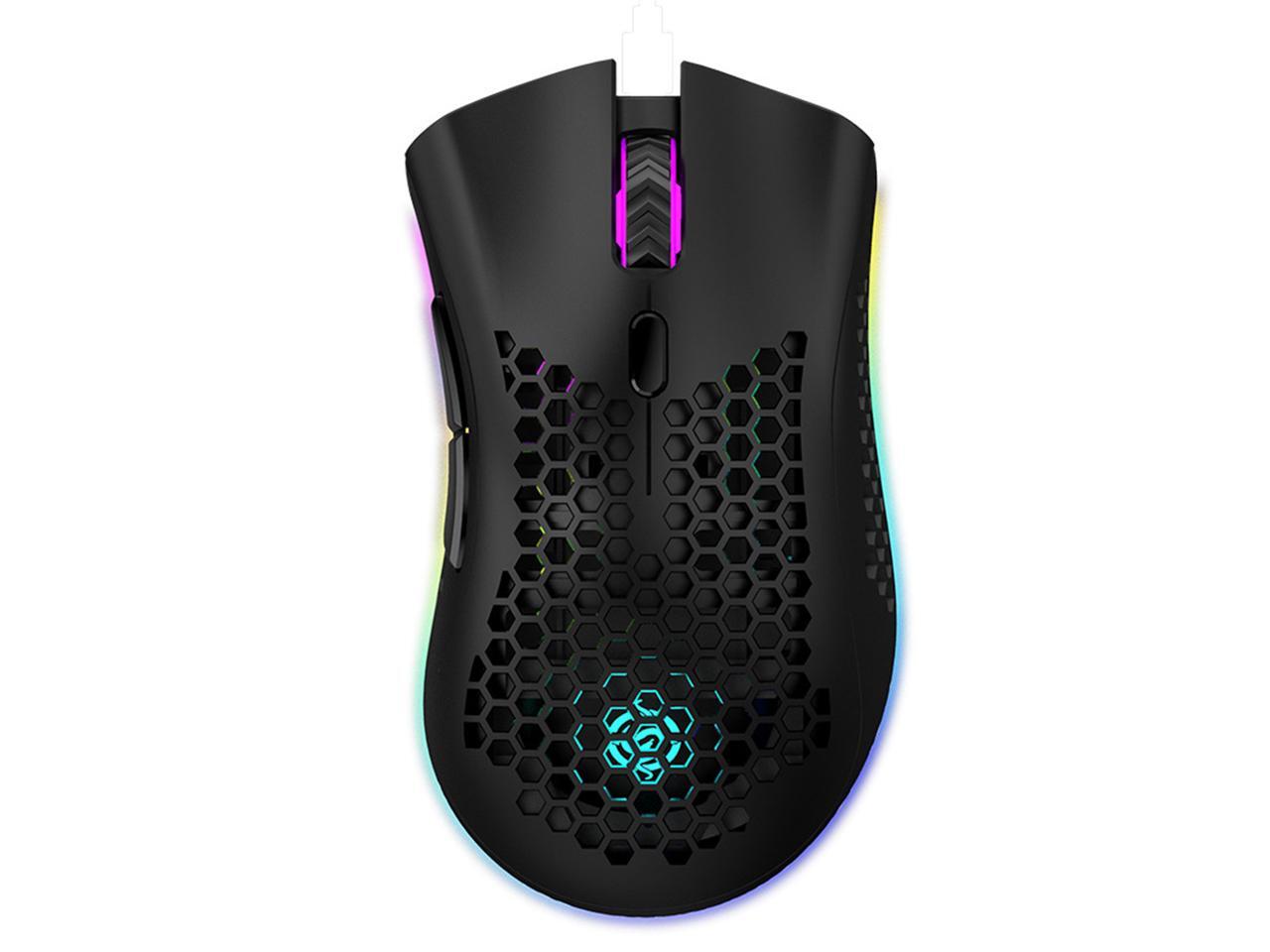 Lightweight Gaming Mouse, 2.4G Wireless Mouse Honeycomb Design ...