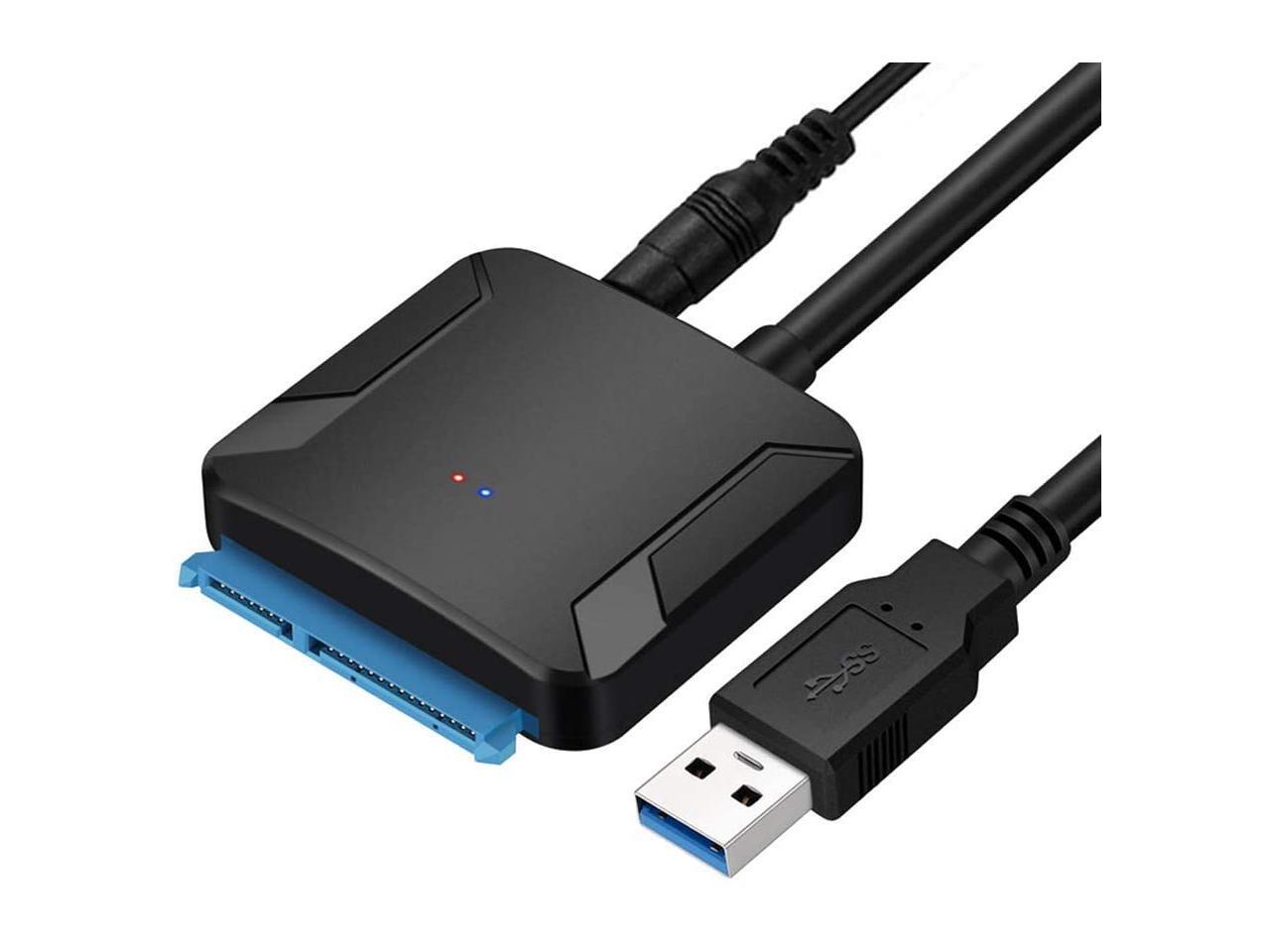 SATA to USB 3.0, SATA III Hard Drive Adapter Converter for 3.5/2.5 Inch ...