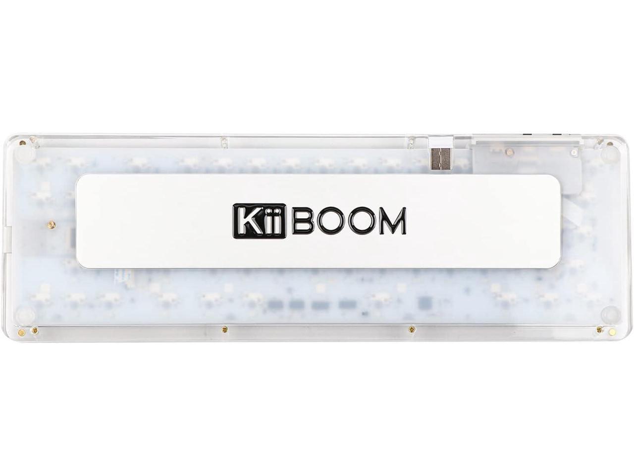 KiiBoom Phantom 68 65% Hot Swappable Crystal Gasket-Mounted Mechanical ...