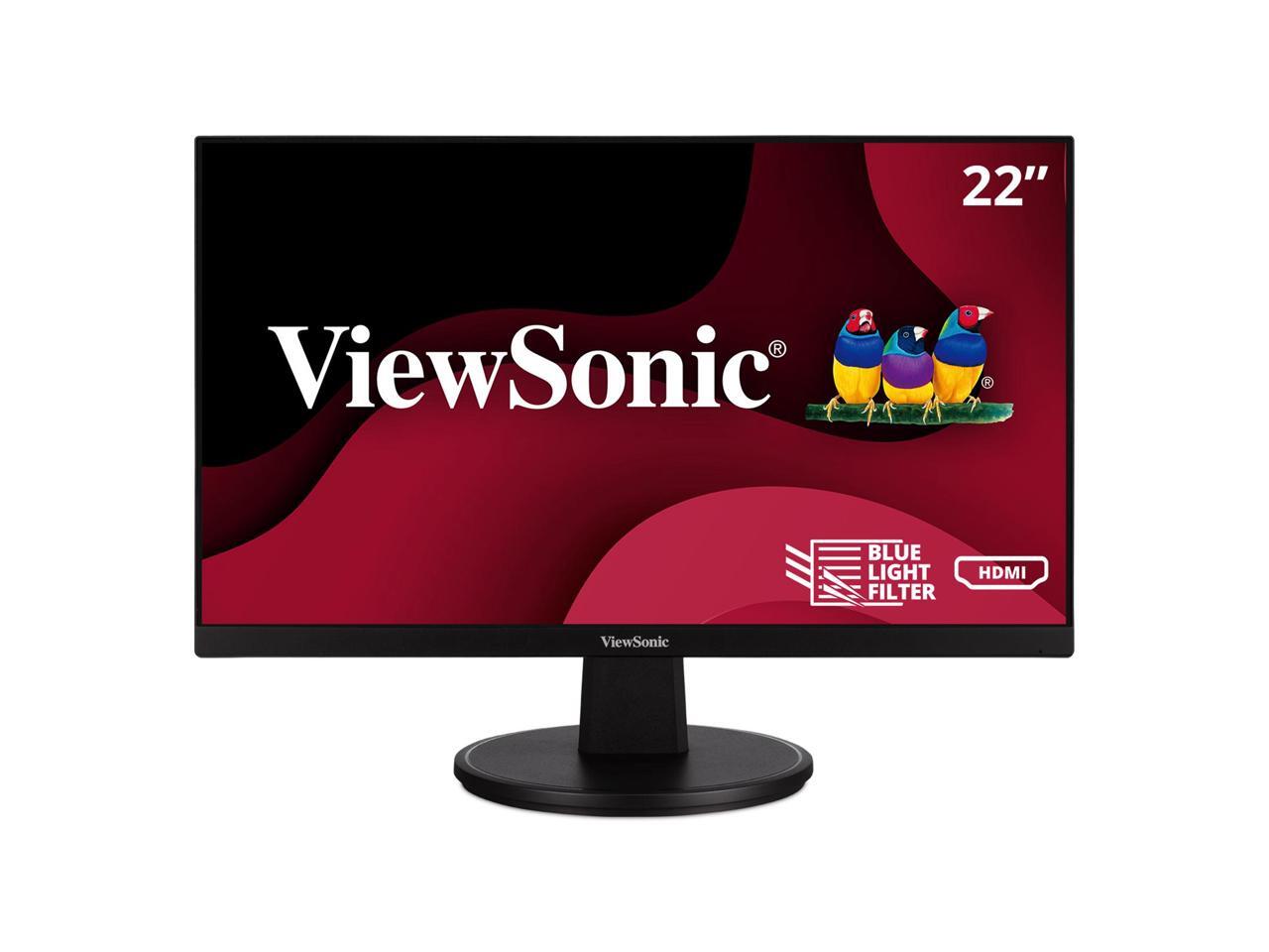 ViewSonic VS2247-MH 22 Inch 1080p Monitor with 75 Hz, Adaptive Sync ...