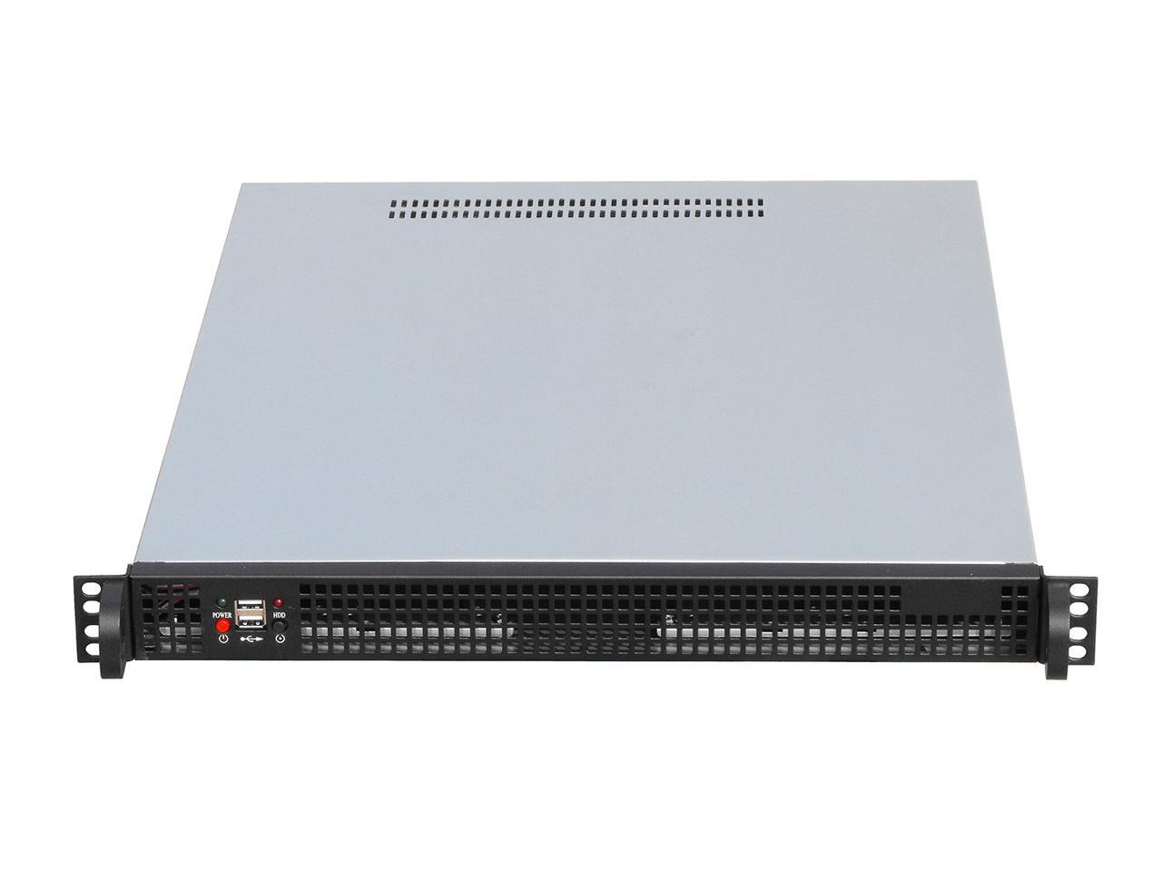 1U server chassis / 4 standard 3.5 "hard drive bays or 8 standard 2.5 ...