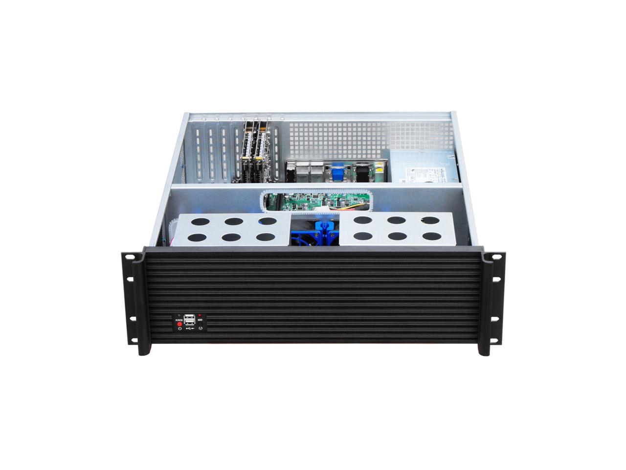 3U server chassis / standard 19-inch rack server chassis / suitable for ...