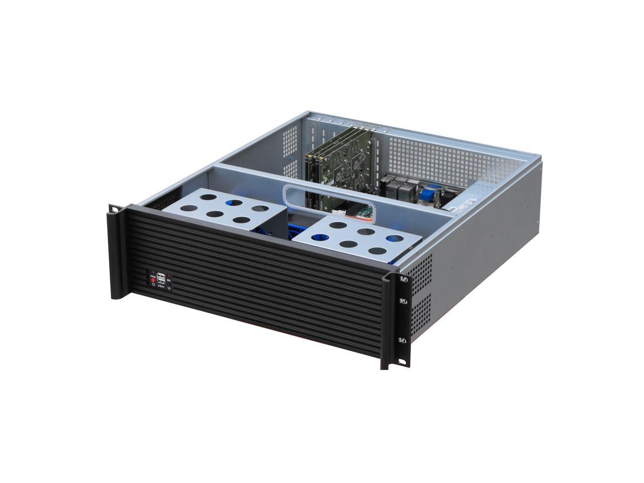 3U server chassis / standard 19-inch rack server chassis / suitable for ...