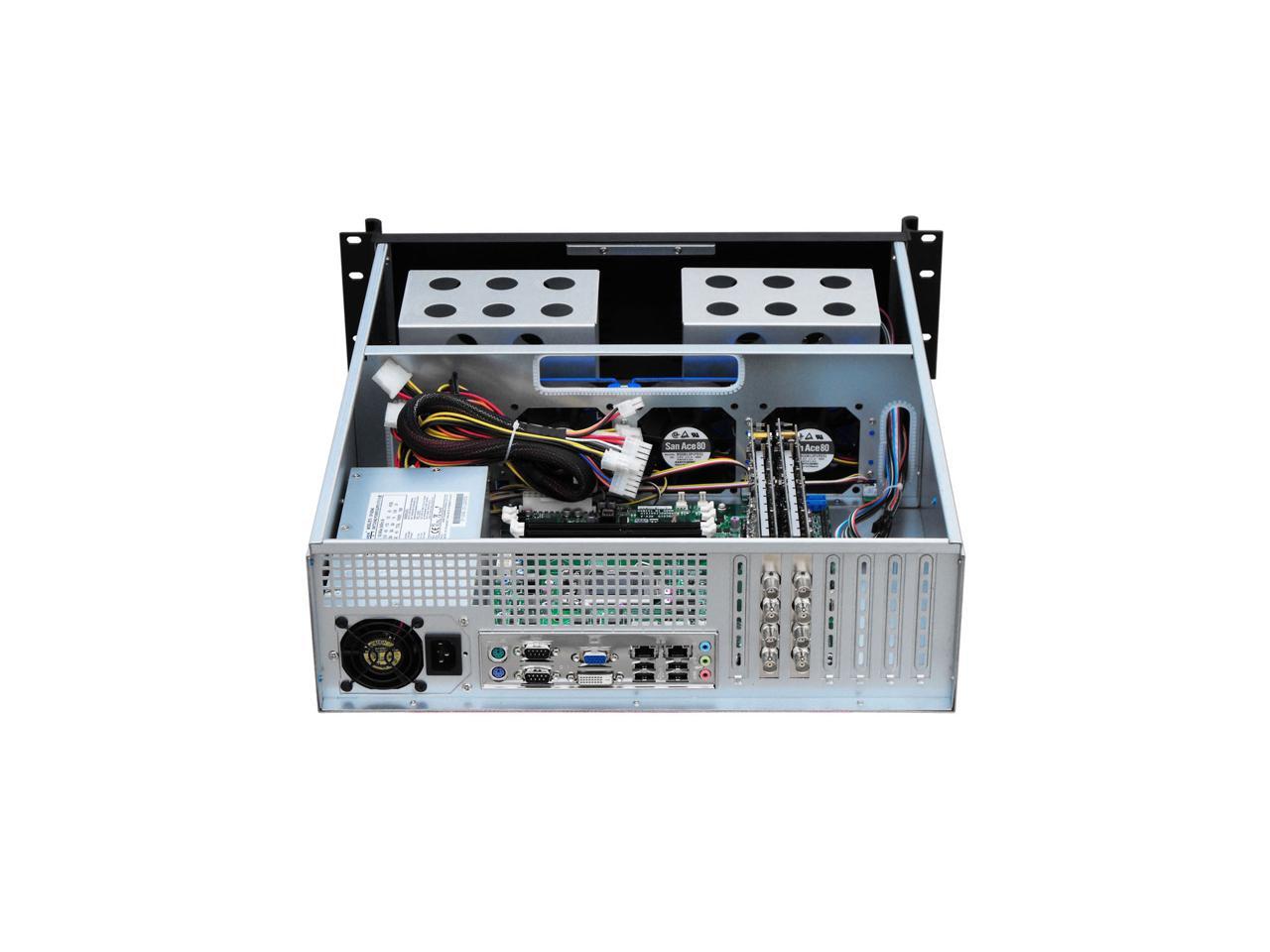 3U server chassis / standard 19-inch rack server chassis / suitable for ...