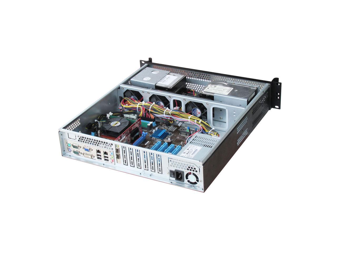 2U server chassis / 12 "× 10.5" and below motherboards can be installed ...