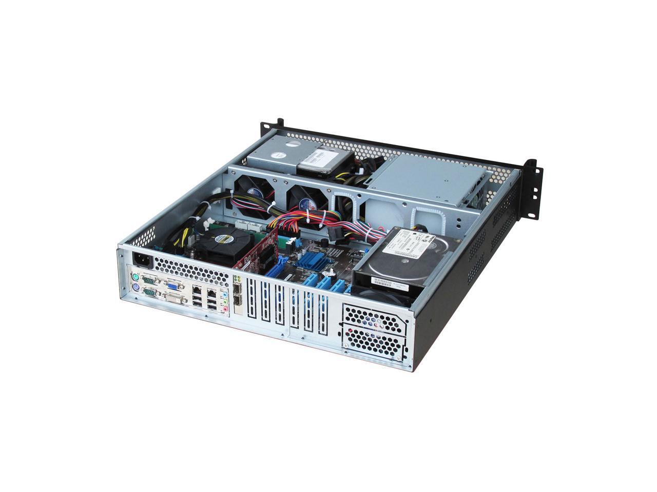 2U server chassis / 12 "× 10.5" and below motherboards can be installed ...