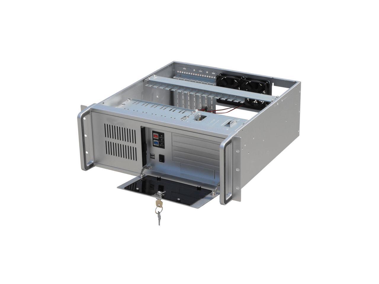 4U industrial control chassis / standard rack-mounted industrial ...