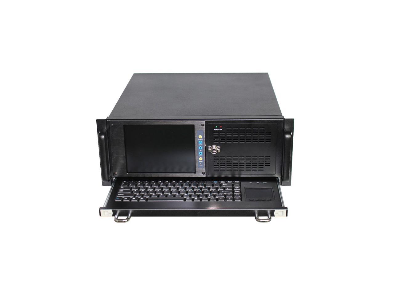4U all-in-one machine / 19-inch rack-mounted industrial control chassis ...