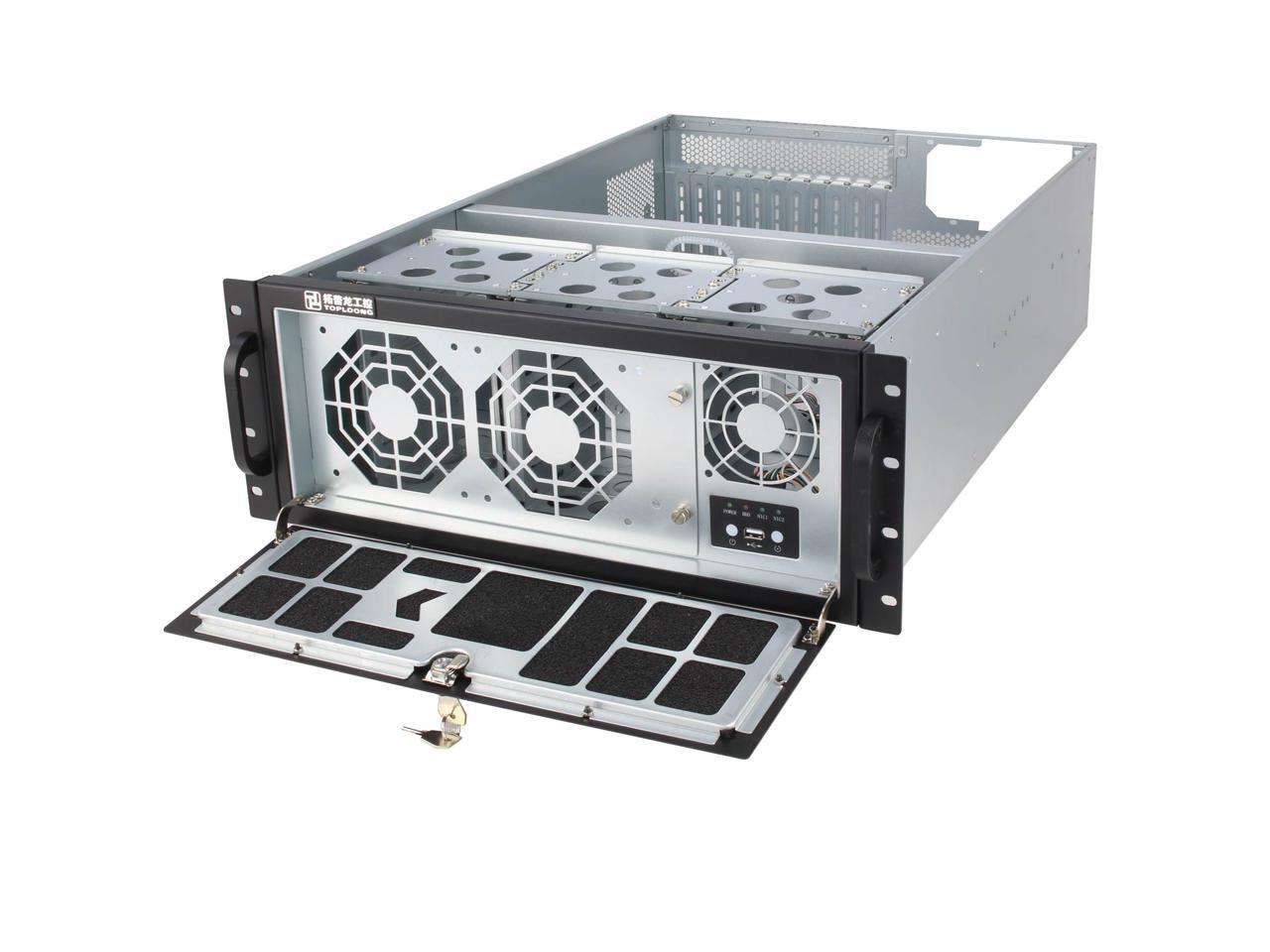 4U GPU server chassis / Internet cafe server chassis / 11 full-height ...