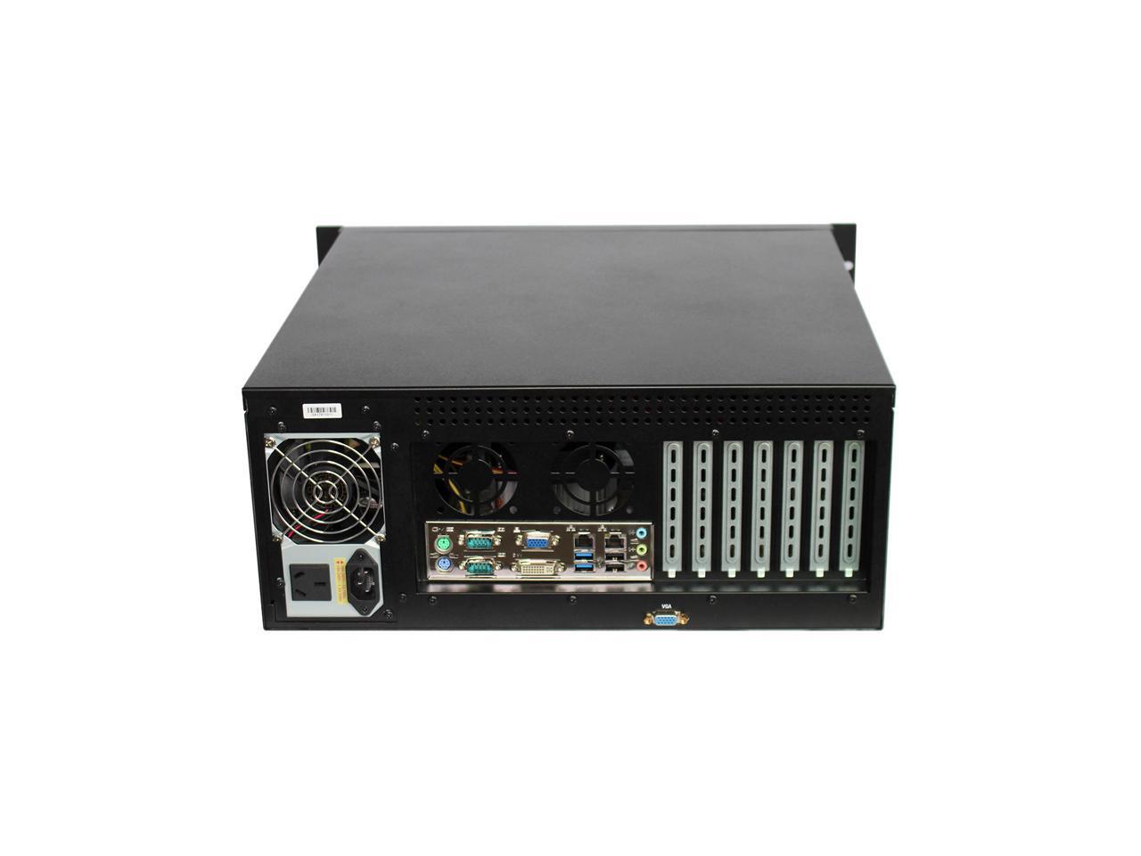 4U all-in-one machine / 19-inch rack-mounted industrial control chassis ...