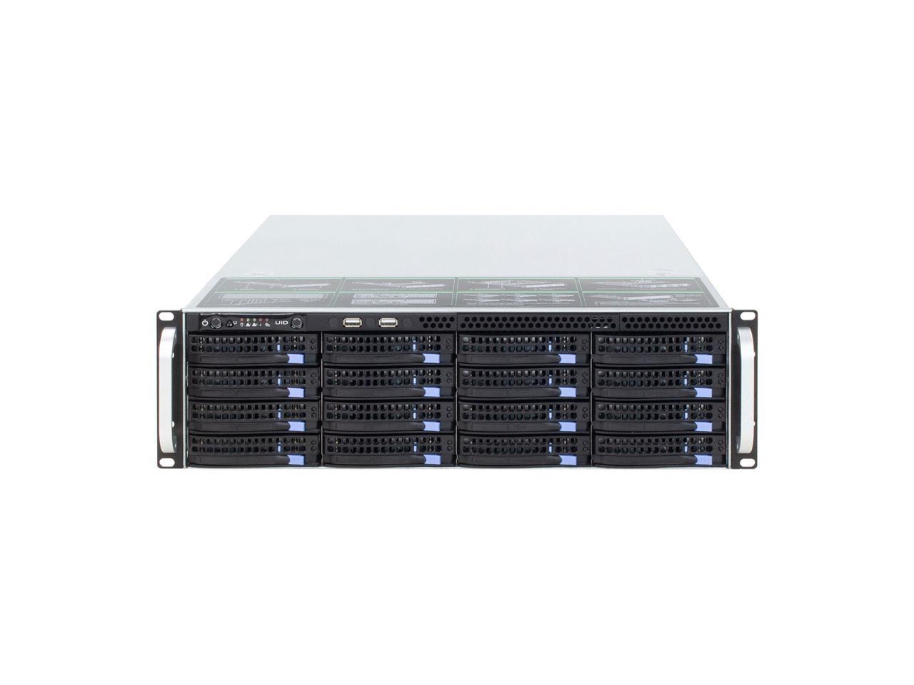 3U hot-plug server chassis / equipped with 6Gb / s Mini-sas interface ...