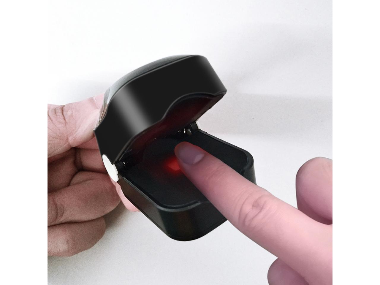 Finger Blood Pressure Monitor Finger Pulse Oximeter Blood Oxygen ...
