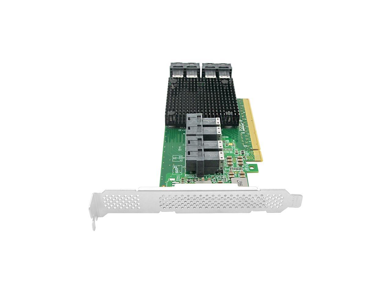 Linkreal 8 Port U.2 to PCI Express x16 SFF-8639 NVMe SSD Adapter with ...