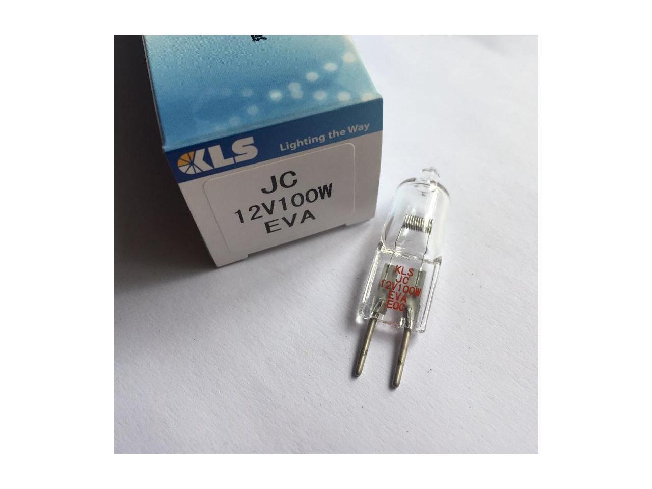 KLS EVA 12V100W halogen lamp ,JC 12V 100W G6.35 2000 hours ,KLS 12V ...
