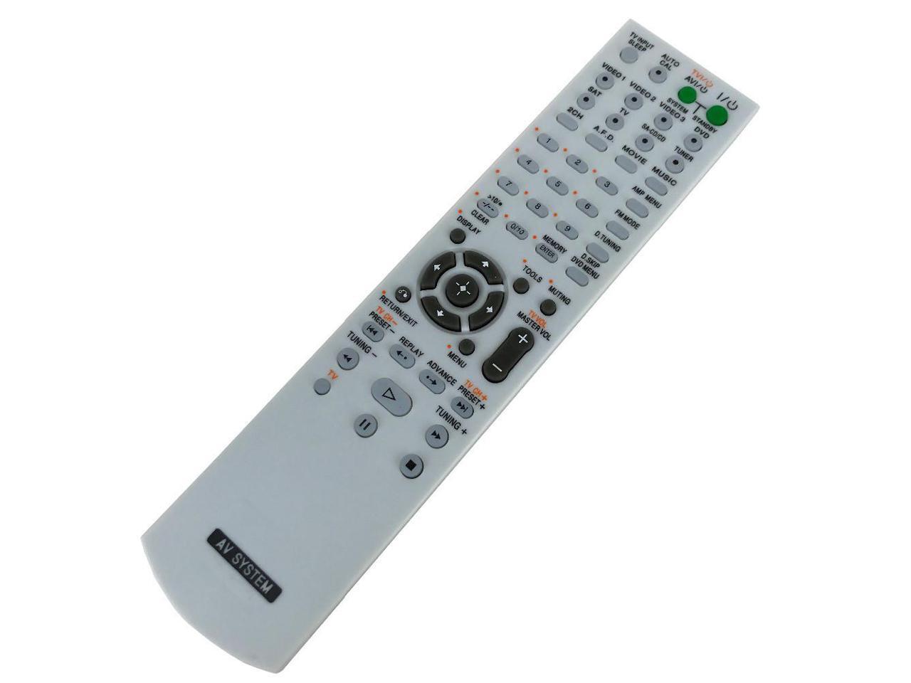 Generic Remote Control For Sony RM-AAU002 RM-AAU013 RM-AAU017 HT-SS500 ...
