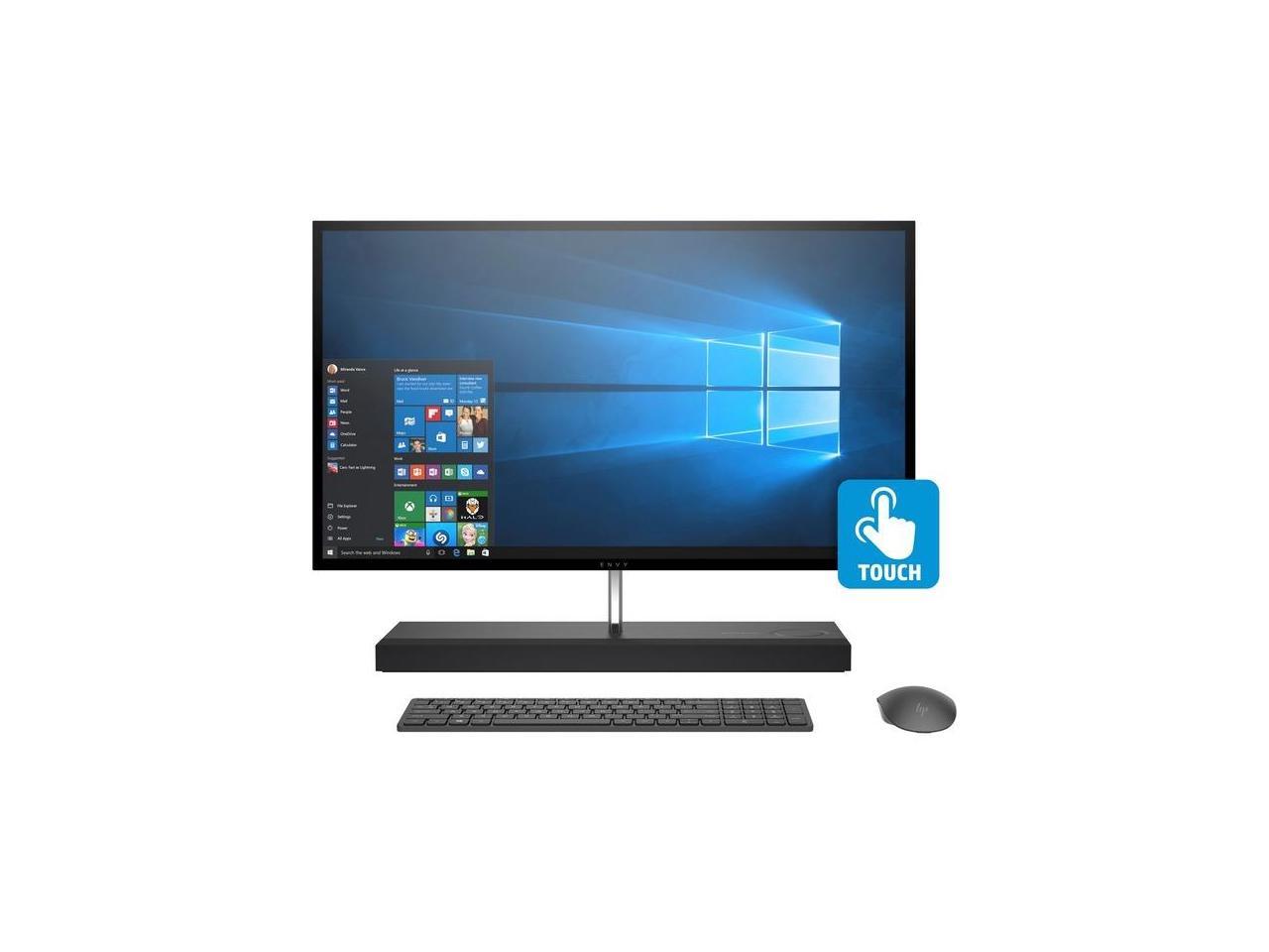 HP All-in-One Computer ENVY 27-b210 Intel Core i7-8700T 16GB DDR4 1TB ...