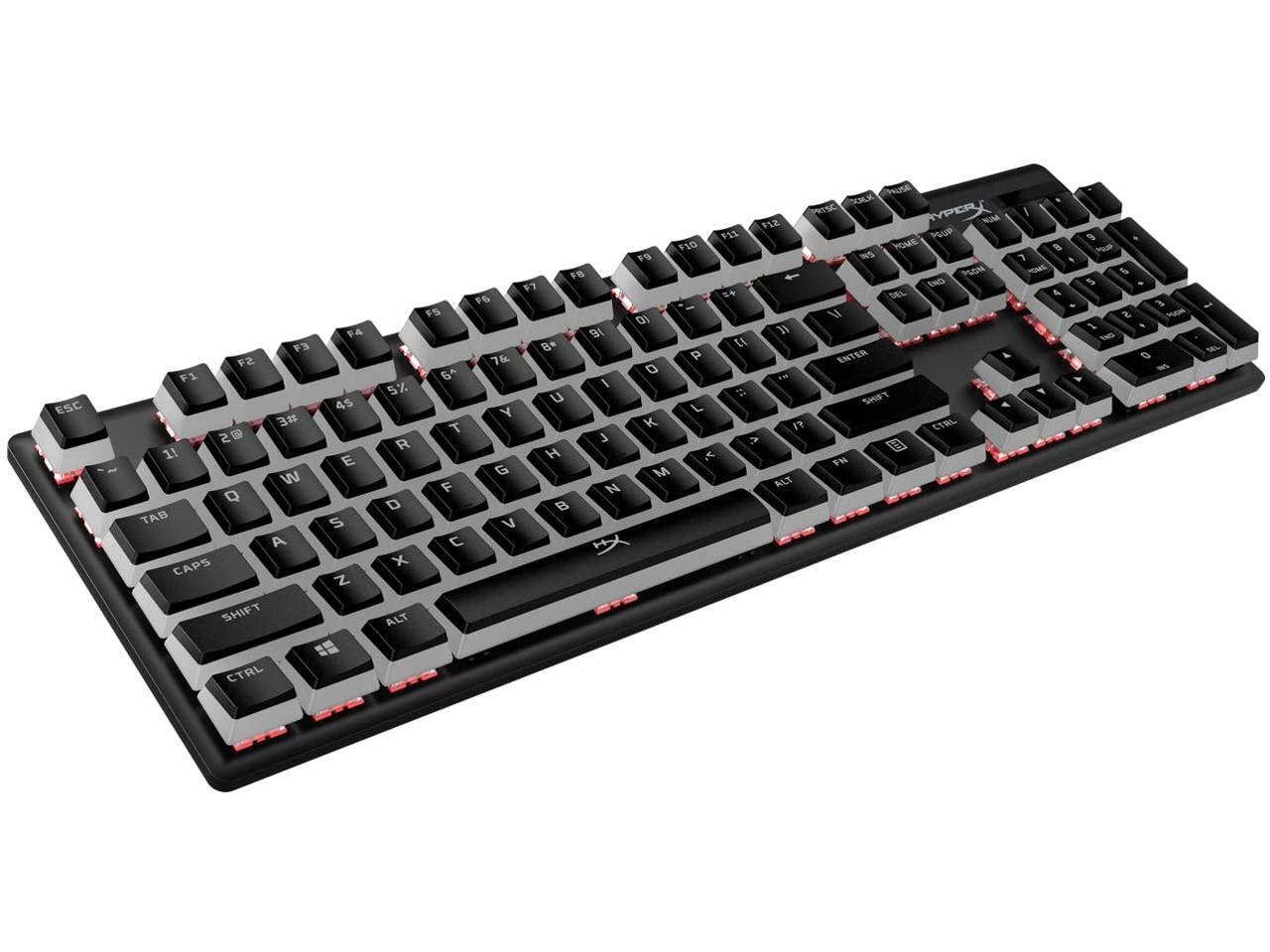 HyperX Pudding Keycaps - Double Shot PBT Keycap Set with Translucent ...
