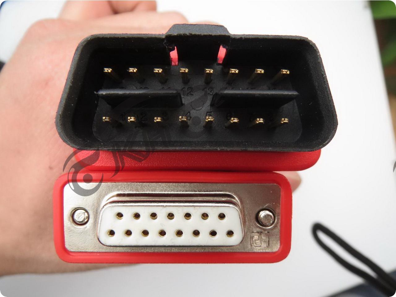 Autel MaxiSys Mini MS905 MS908 MS908S Scanner 15 PIN OBD2 Main Cable ...