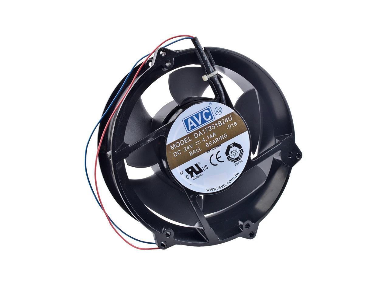 COOLING REVOLUTION DA17251B24U 17cm 170mm fan 17251 172x172x51mm 24V 4 ...