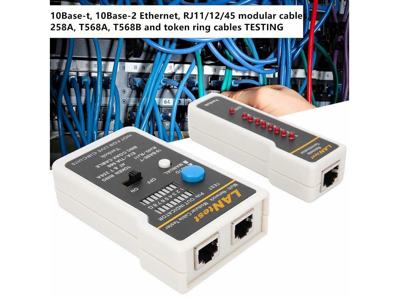 Yankok [LANtest Multi-Network Modular Cable Tester Kit] for 10Base-T ...