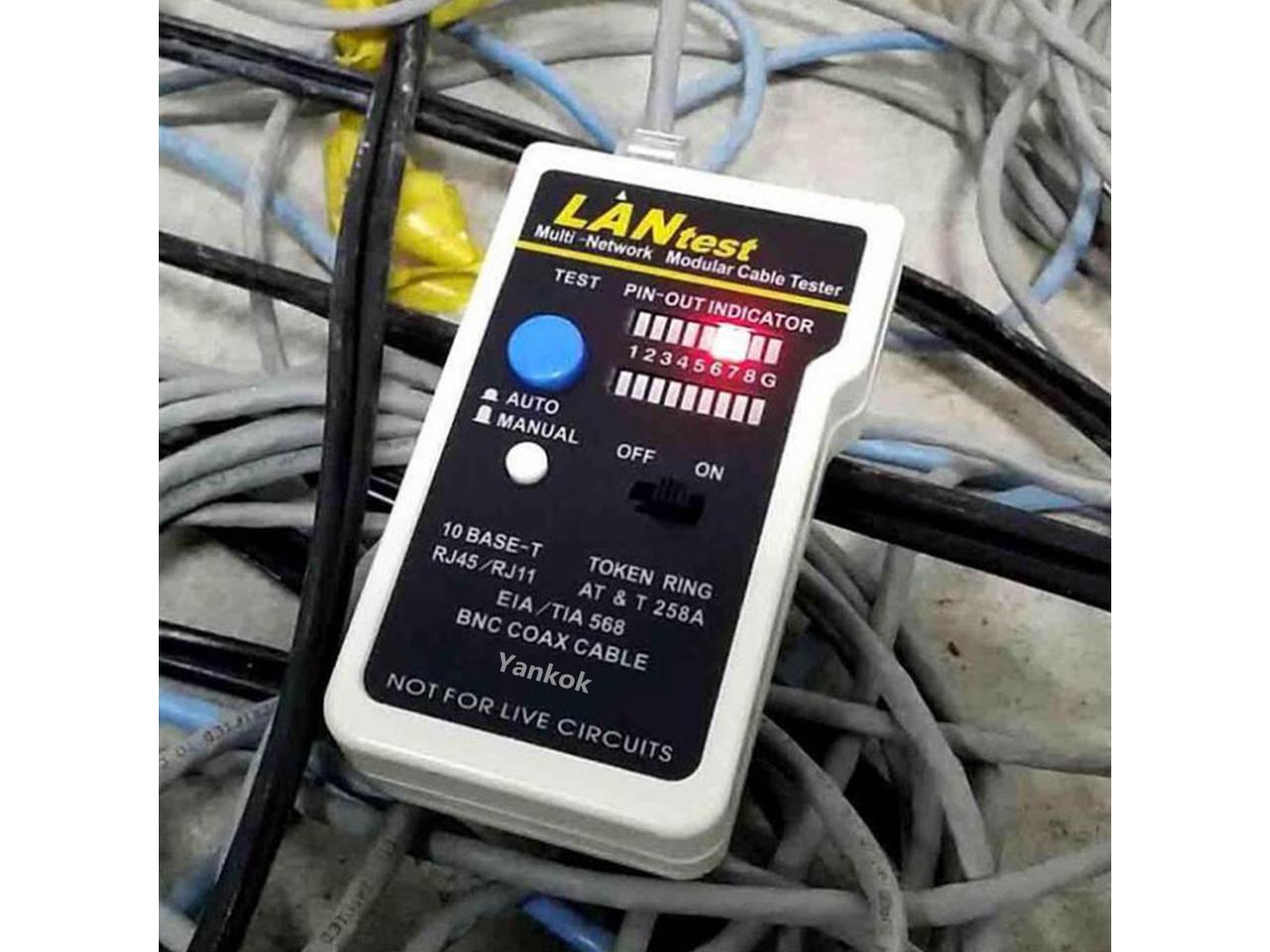 Yankok [LANtest Multi-Network Modular Cable Tester Kit] for 10Base-T ...