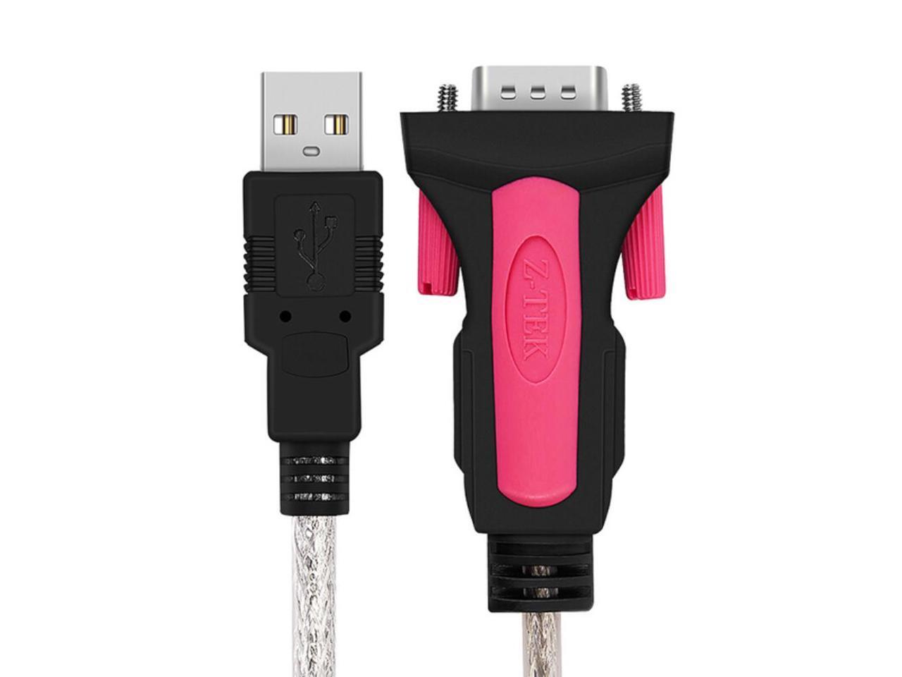 USB2.0 to RS232 Serial Adapter Converter Cable with FT232 Chip Support ...