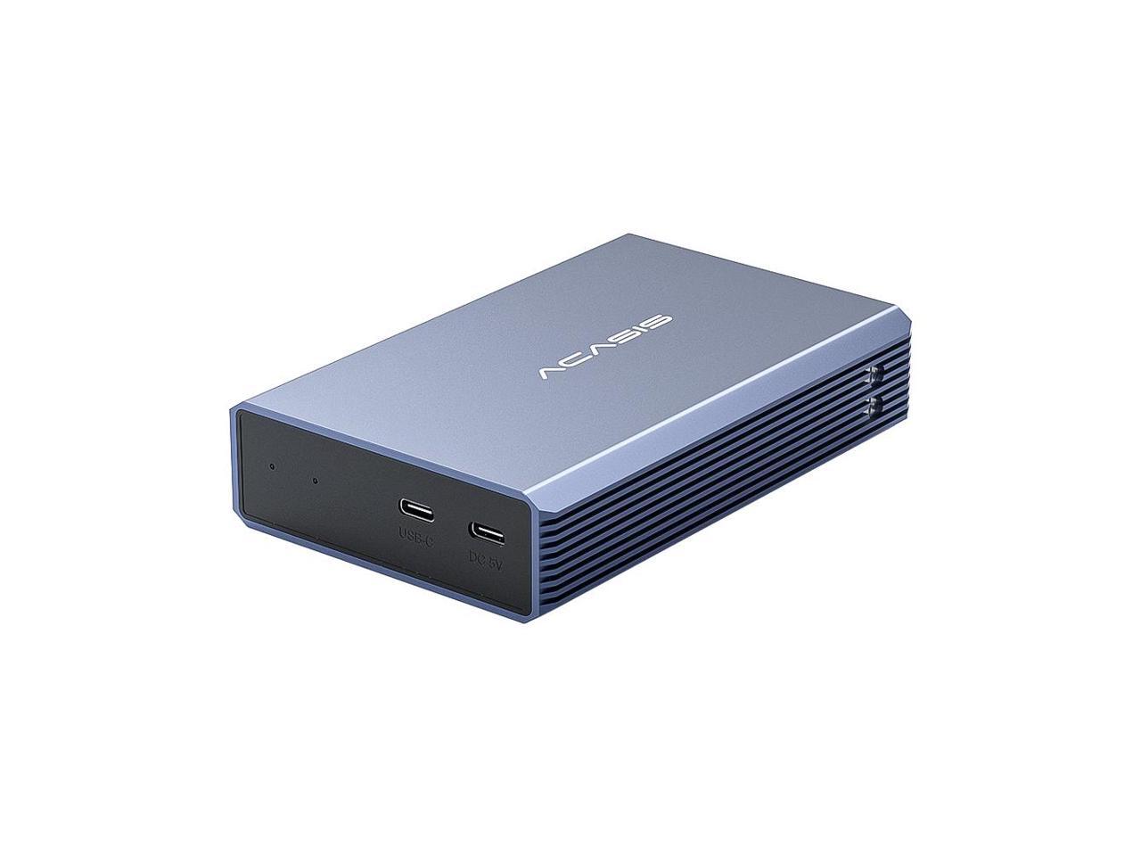 ACASIS Dual Bay 2.5 Inch USB-C to SATA HDD/SSD RAID Enclosure External ...