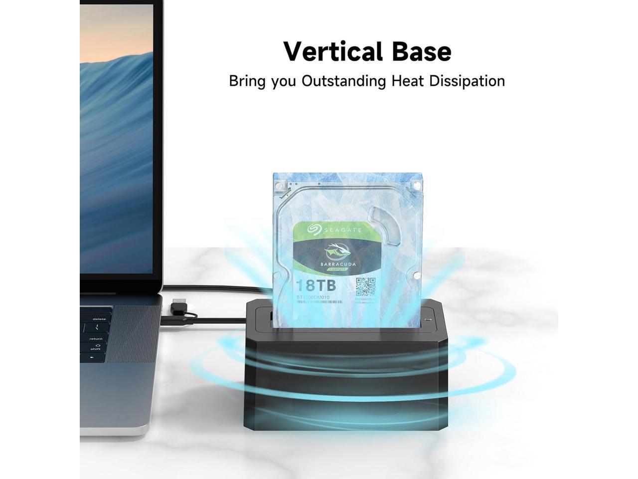 ACASIS SAS/SATA to USB 3.0 Adapter, 2.5/3.5 inch External SAS Enclosure ...