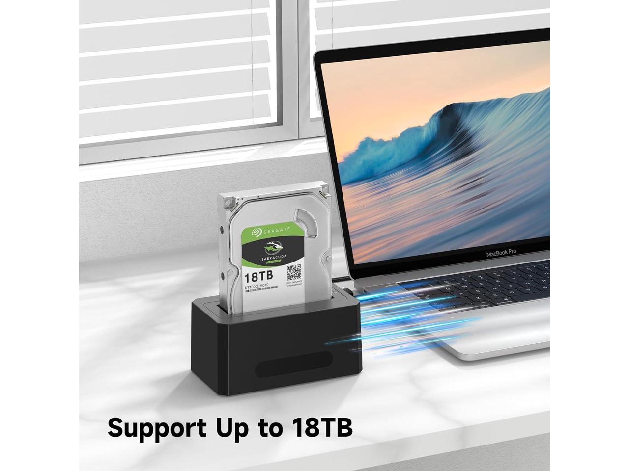 ACASIS SAS/SATA to USB 3.0 Adapter, 2.5/3.5 inch External SAS Enclosure ...