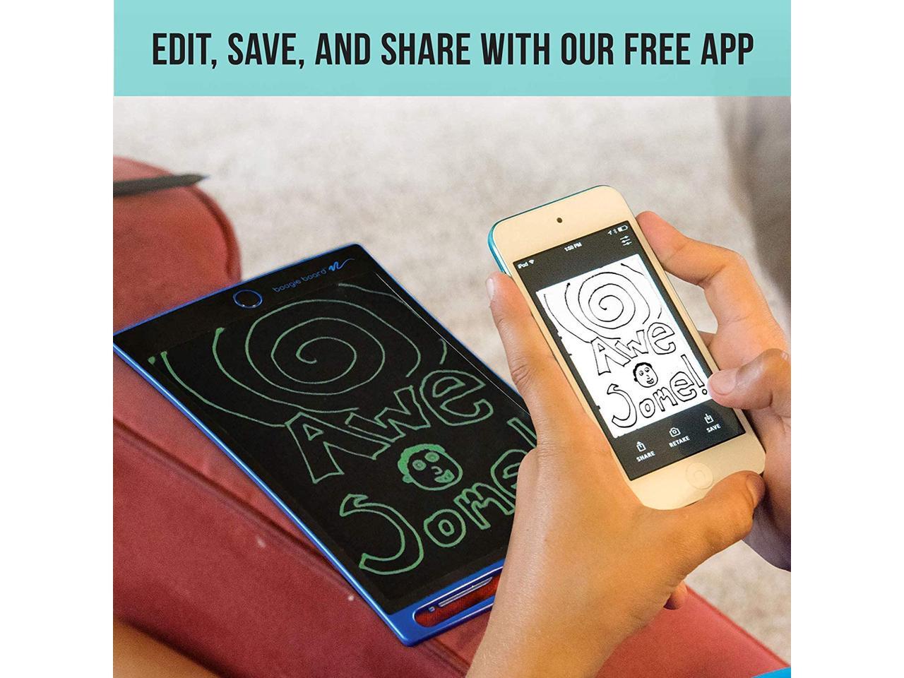 Boogie Board Jot Reusable Writing Tablet - Includes 8.5 in LCD Writing ...