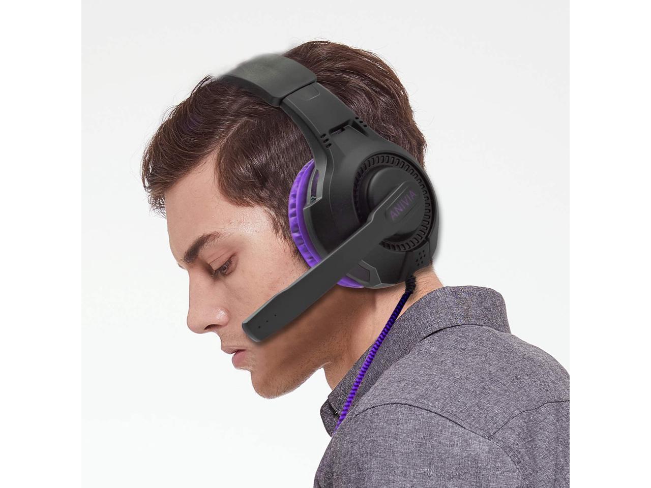 PC Gaming Headsets PS4 Headset for Xbox One - AH68 Wired Stereo Over ...