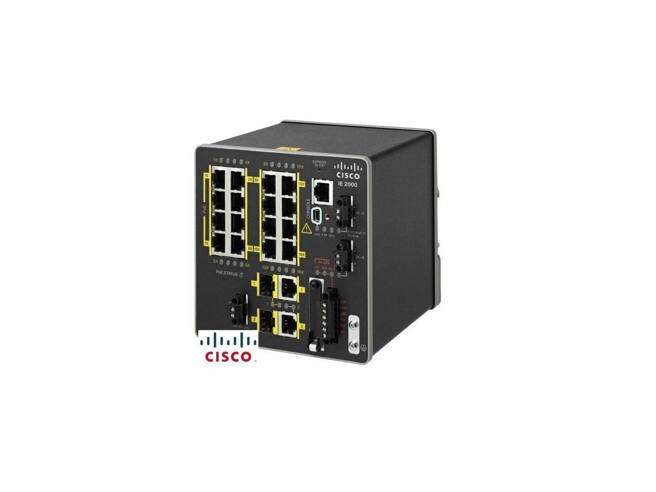 CISCO IE-2000 IE-2000-16TC-G-L Switch - Newegg.com