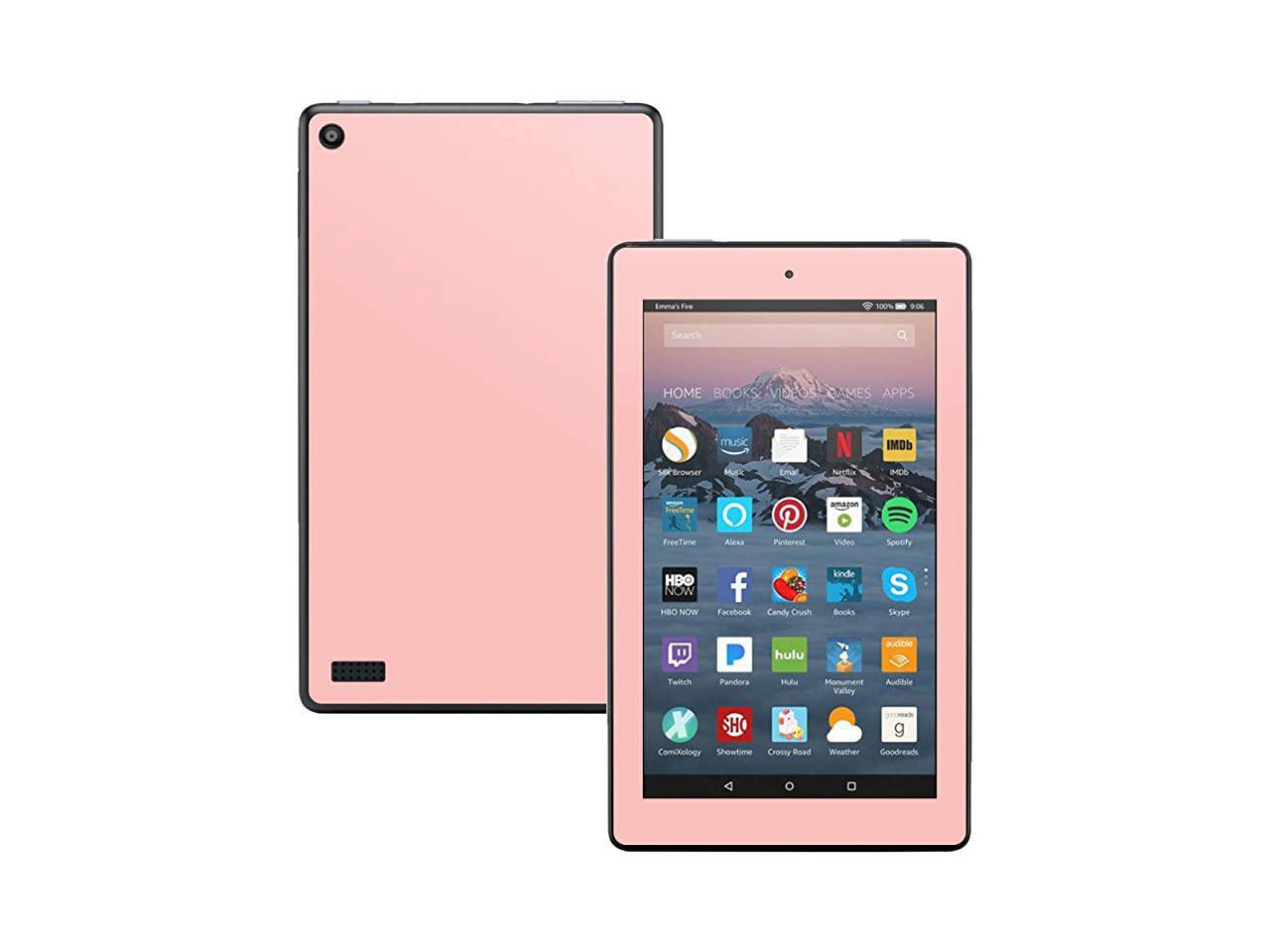 Skin Compatible With Kindle Fire 7 2017 Solid Blush Protective Skin Compatible With Kindle Fire 7 2017 Solid Blush Protective