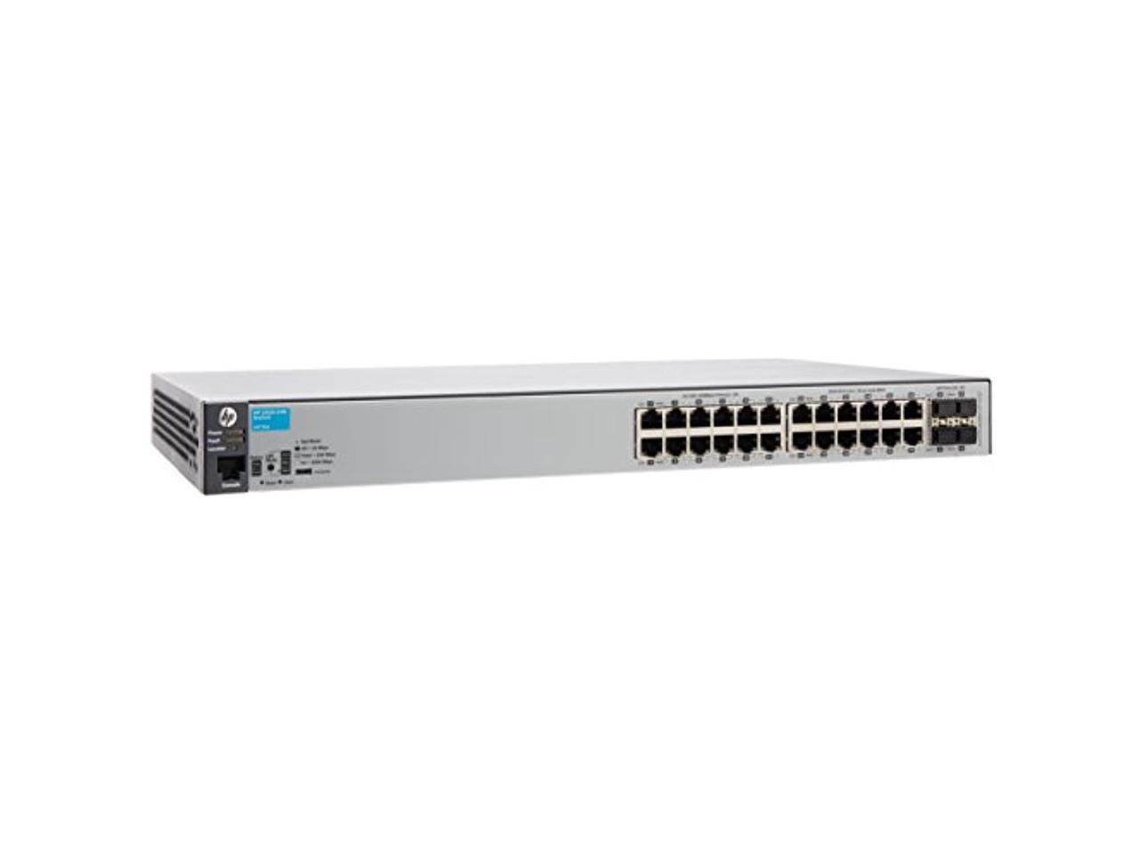 Hp J9776a 2530-24G 24 Port Gigabit Switch - Newegg.com