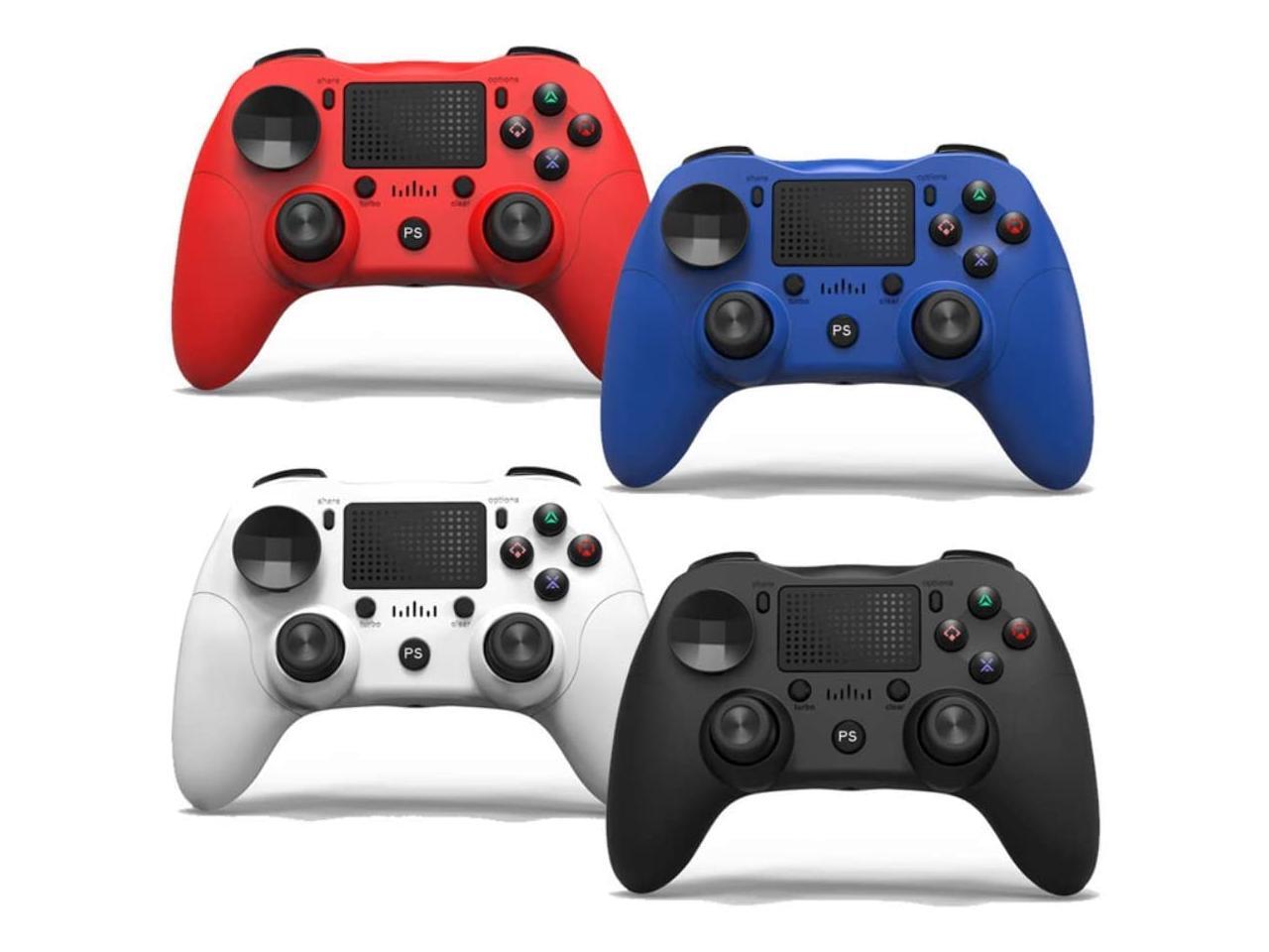 PS4 Wireless Game Controller,USB Rechargeable PS4 Gamepad with Touch ...