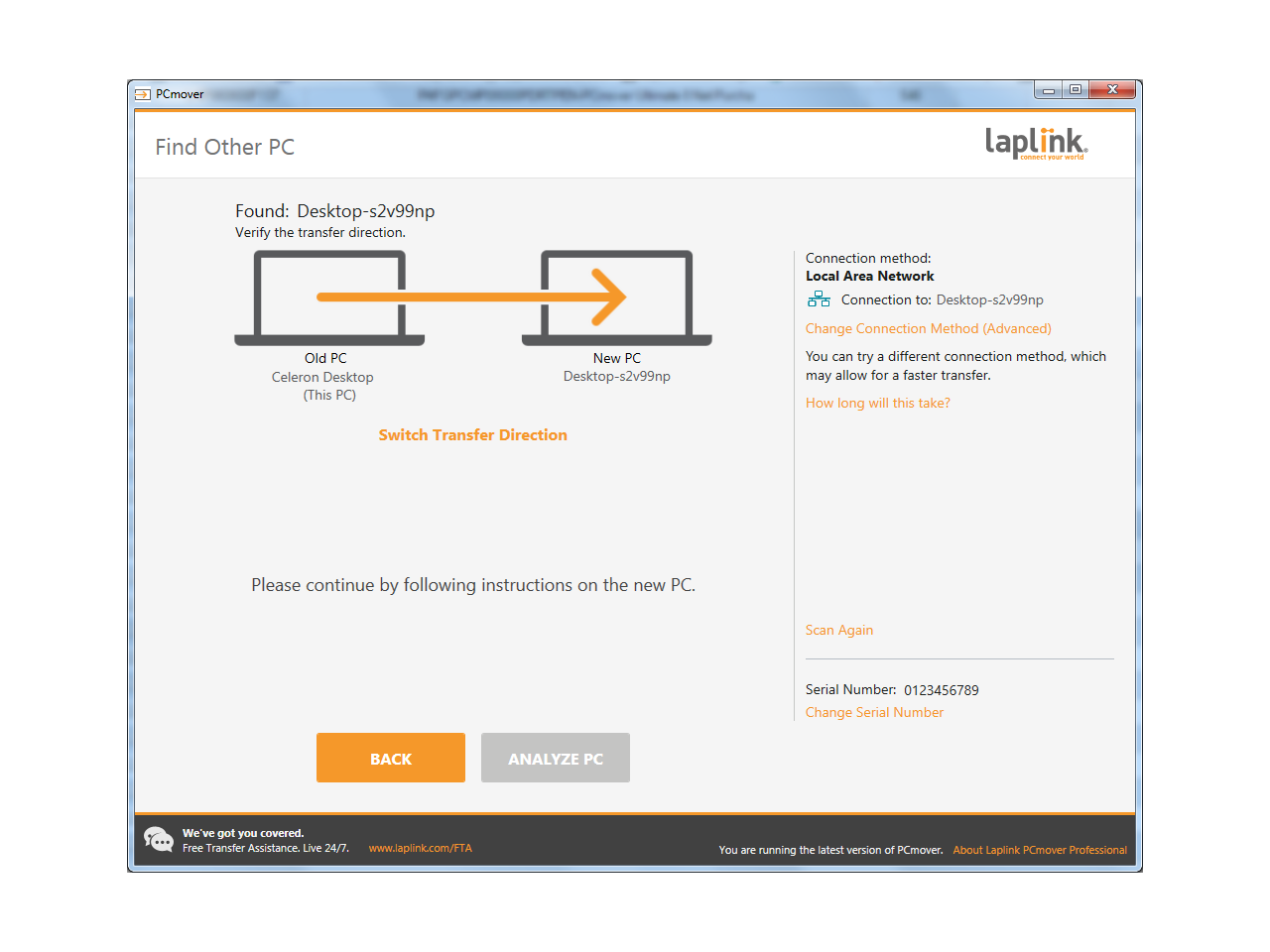 Laplink PCmover Ultimate 11 | Moves your Applications, Files and Settings from an Old PC to a ...