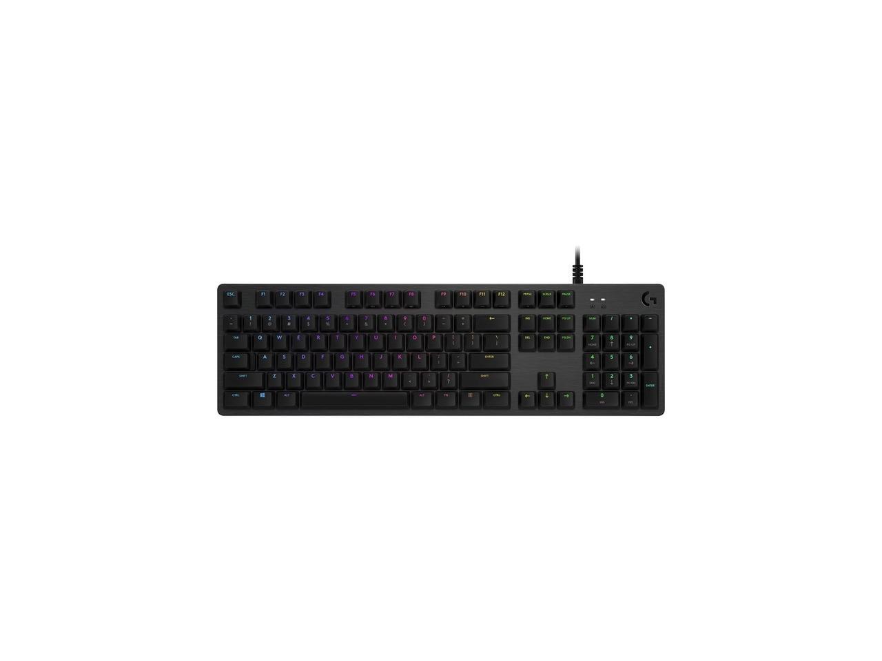 Logitech G512 Lightsync Rgb Mechanical Gaming Keyboard - Newegg.com