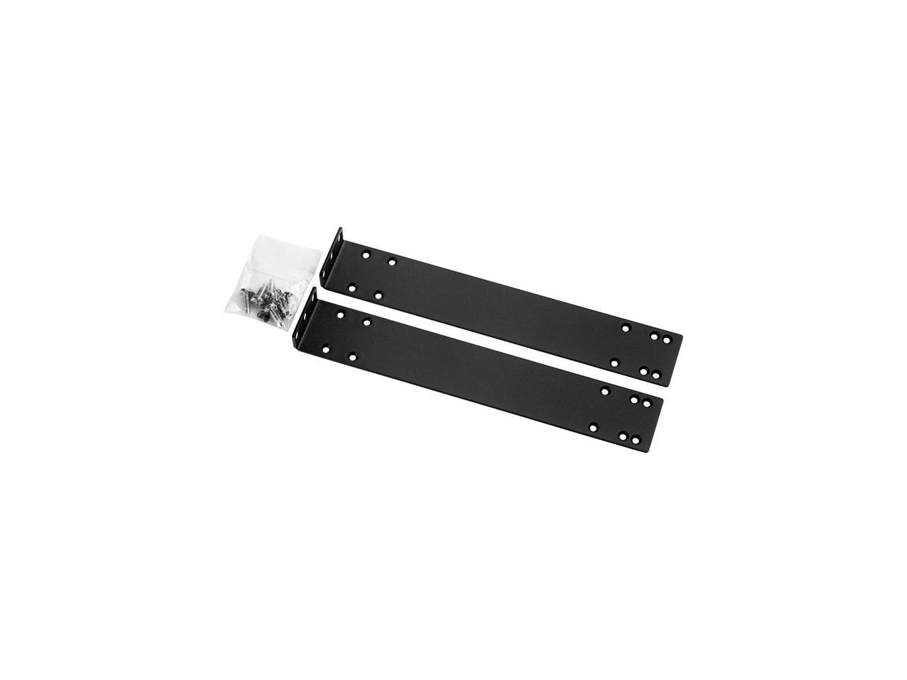 HP JL482B 2-Post Rack Mount Kit for Switch, Black - Newegg.com