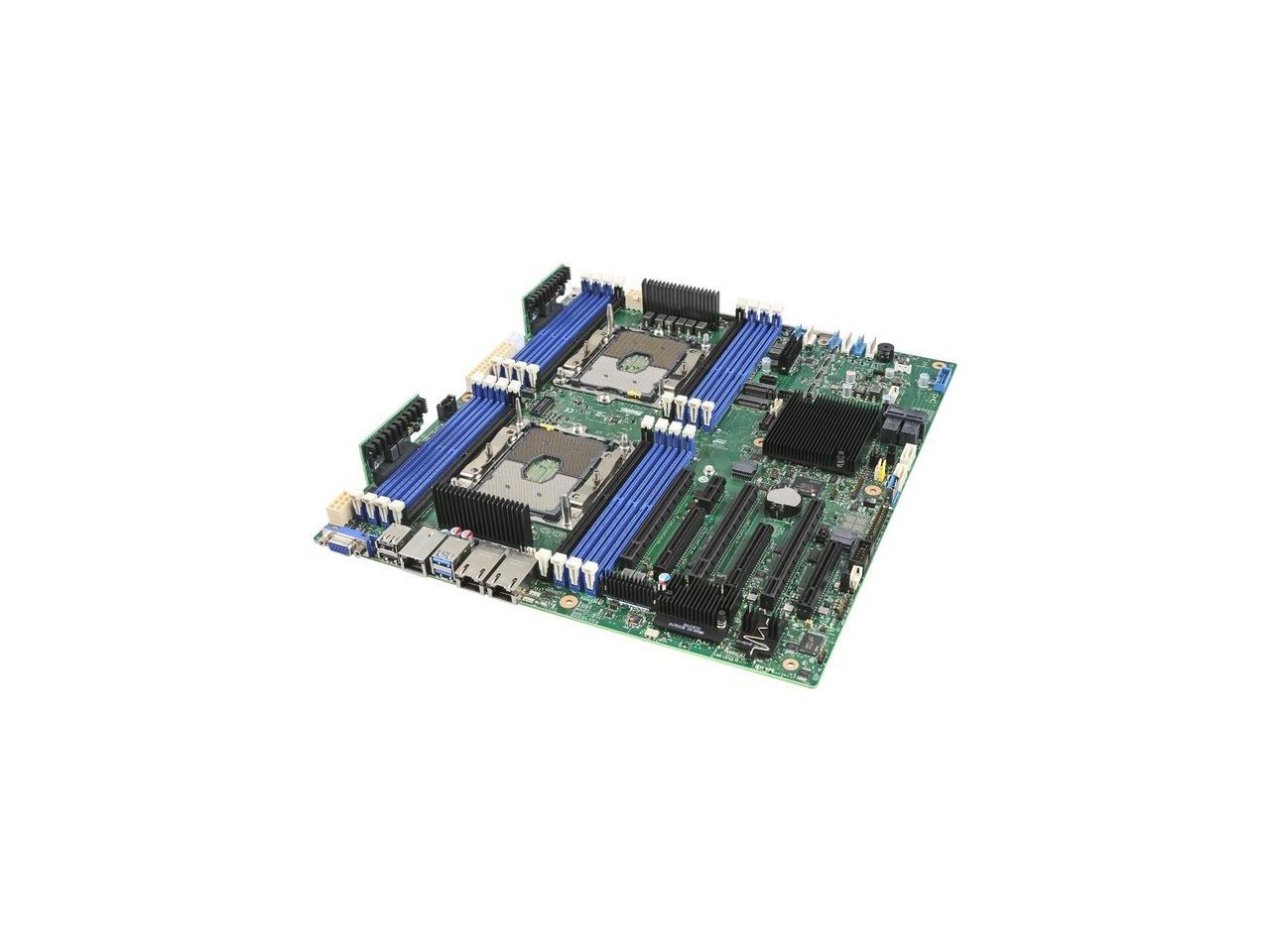 Intel S2600STBR Server Motherboard - Intel C624 Chipset - Socket P ...
