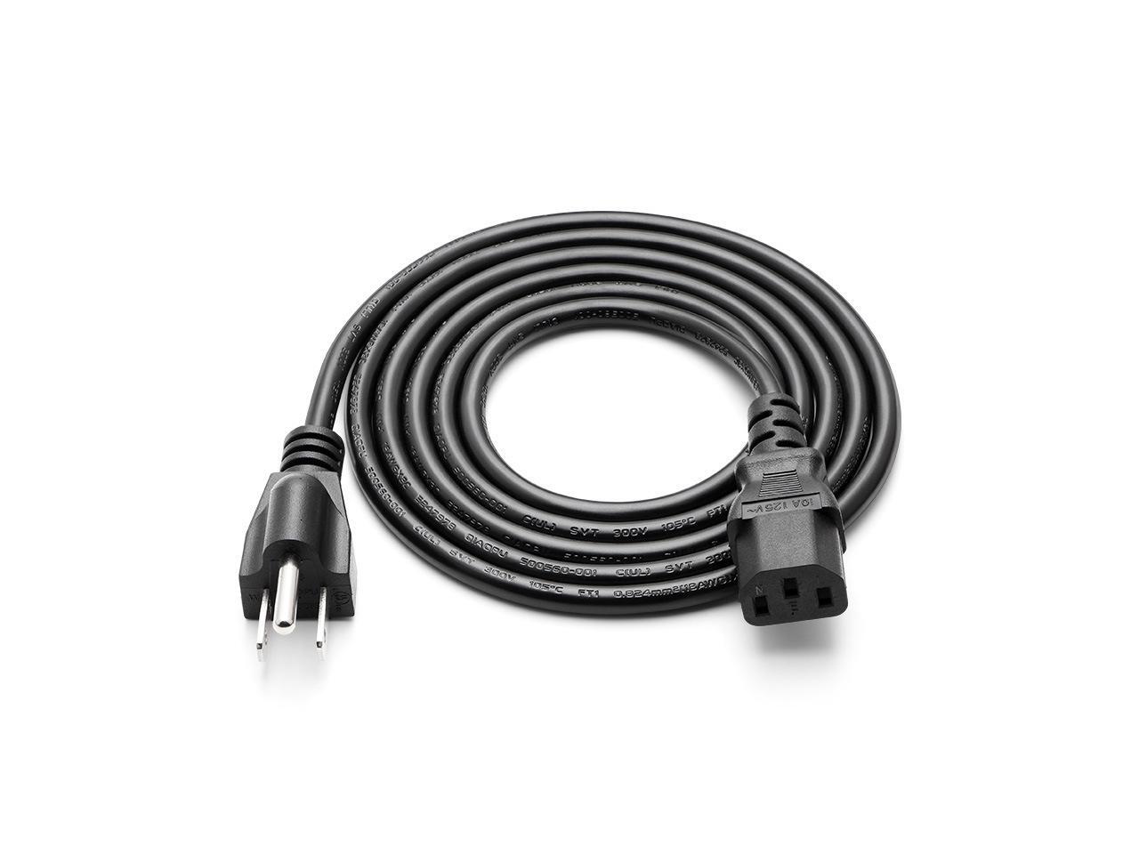 Hannord Replacement Power Cable For Computers TVs Monitors More hannord-replacement-power-cable-for-computers-tvs-monitors-more