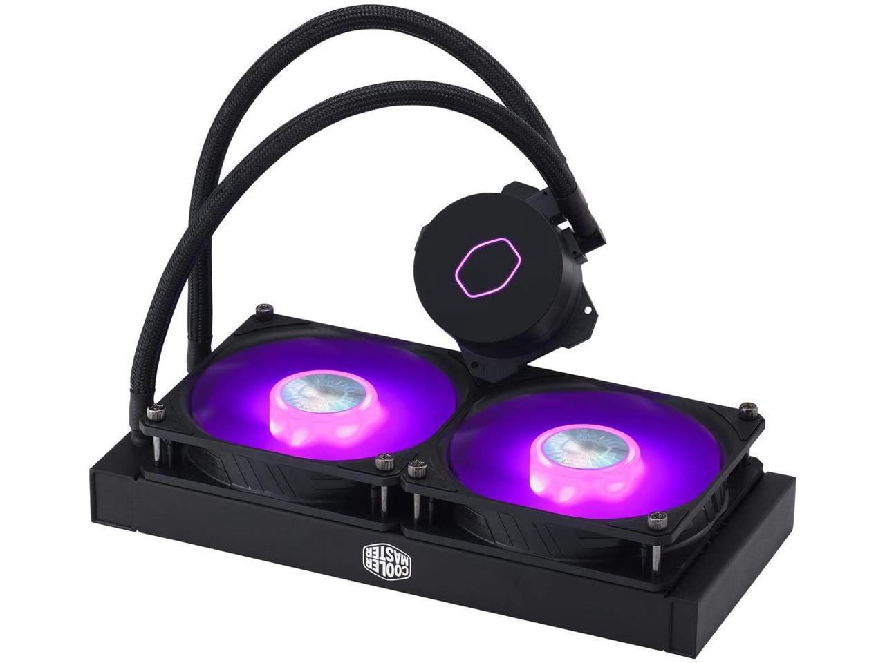 CoolerMaster MasterLiquid ML240L RGB V2, Close-Loop AIO CPU Liquid ...