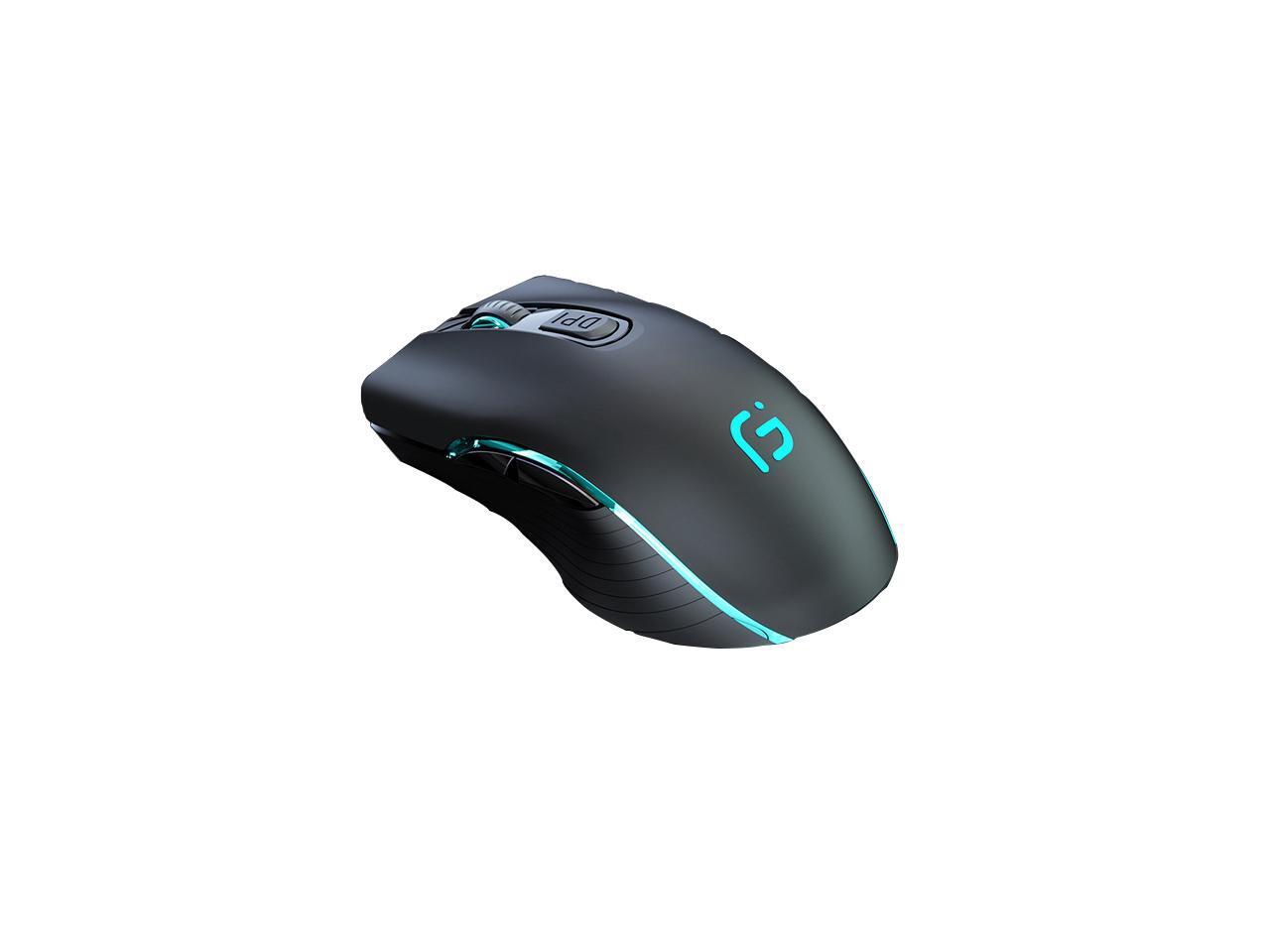 2.4G/Bluetooth Wireless Mouse Silent Dual-mode 2400dpi Mice Game Office ...