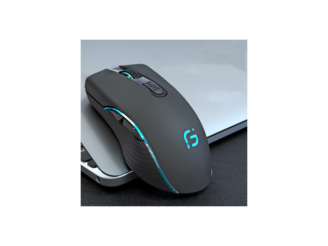 2.4G/Bluetooth Wireless Mouse Silent Dual-mode 2400dpi Mice Game Office ...