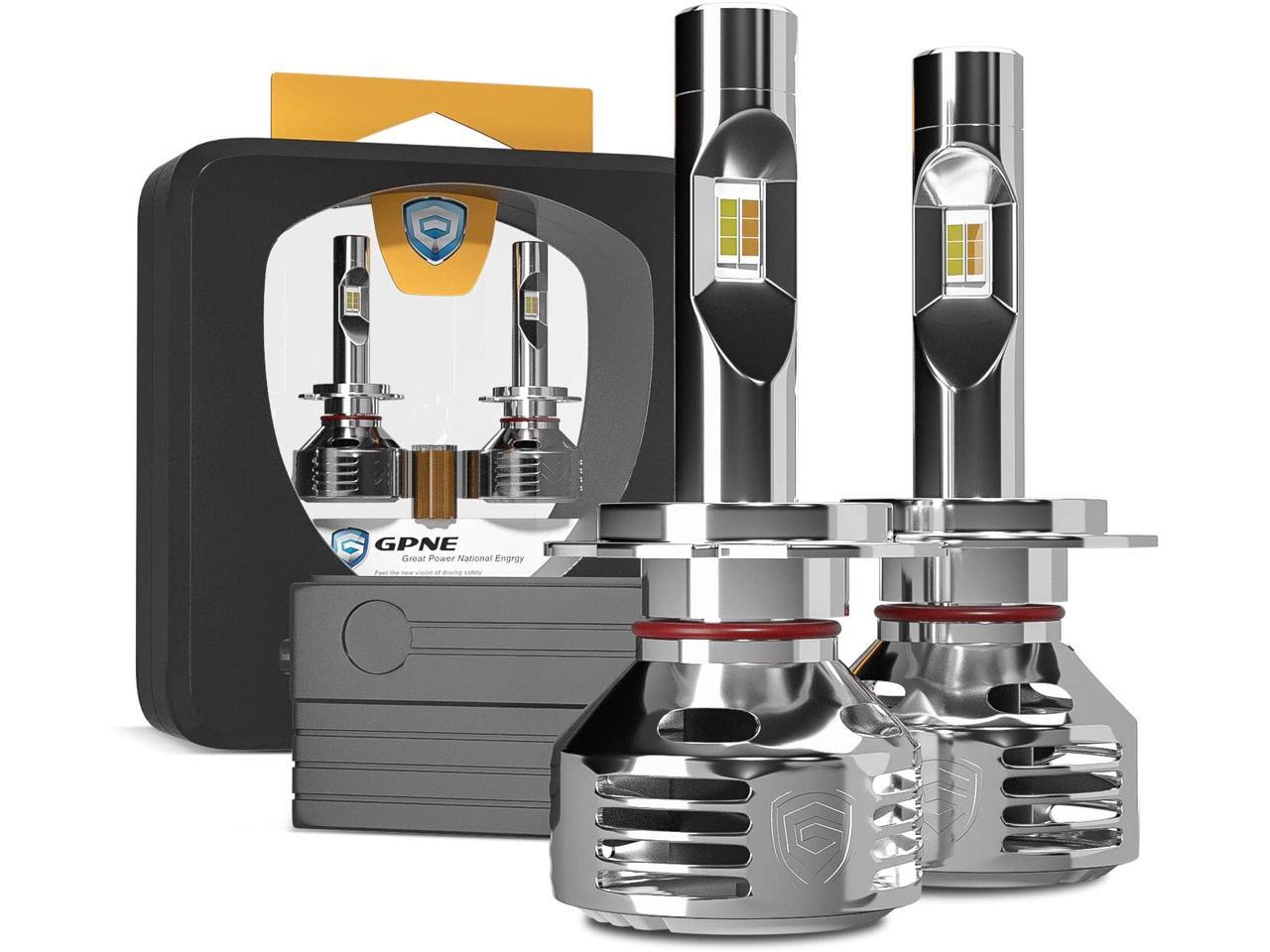 GPNE H7 LED Headlight Bulbs 6000K Hightly Bright 12000LM 2 Colors ...