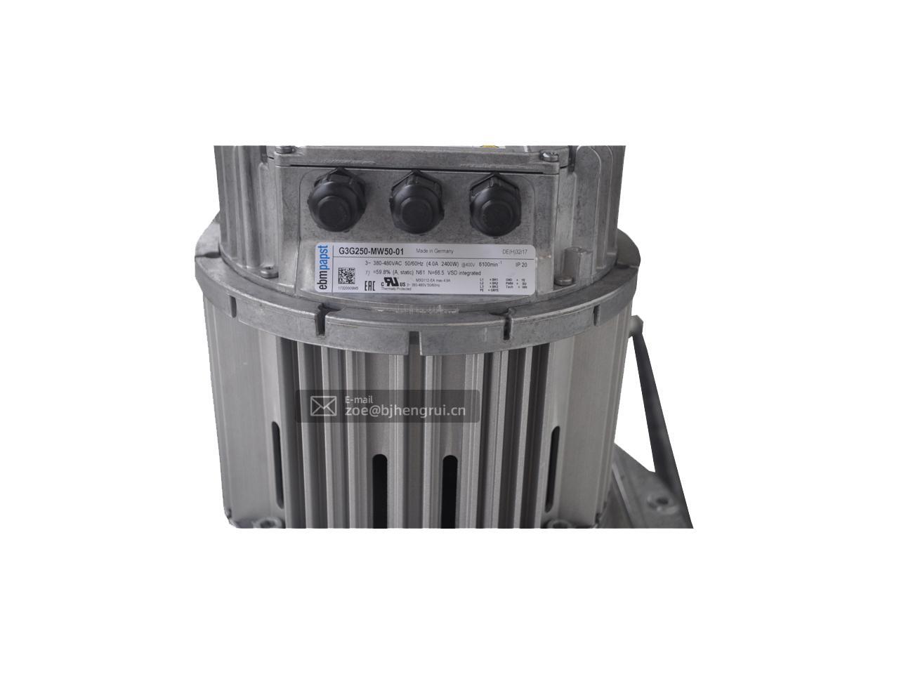Germany Ebmpapst G3G250-MW50-01 400VAC EC Centrifugal Fan Backward ...