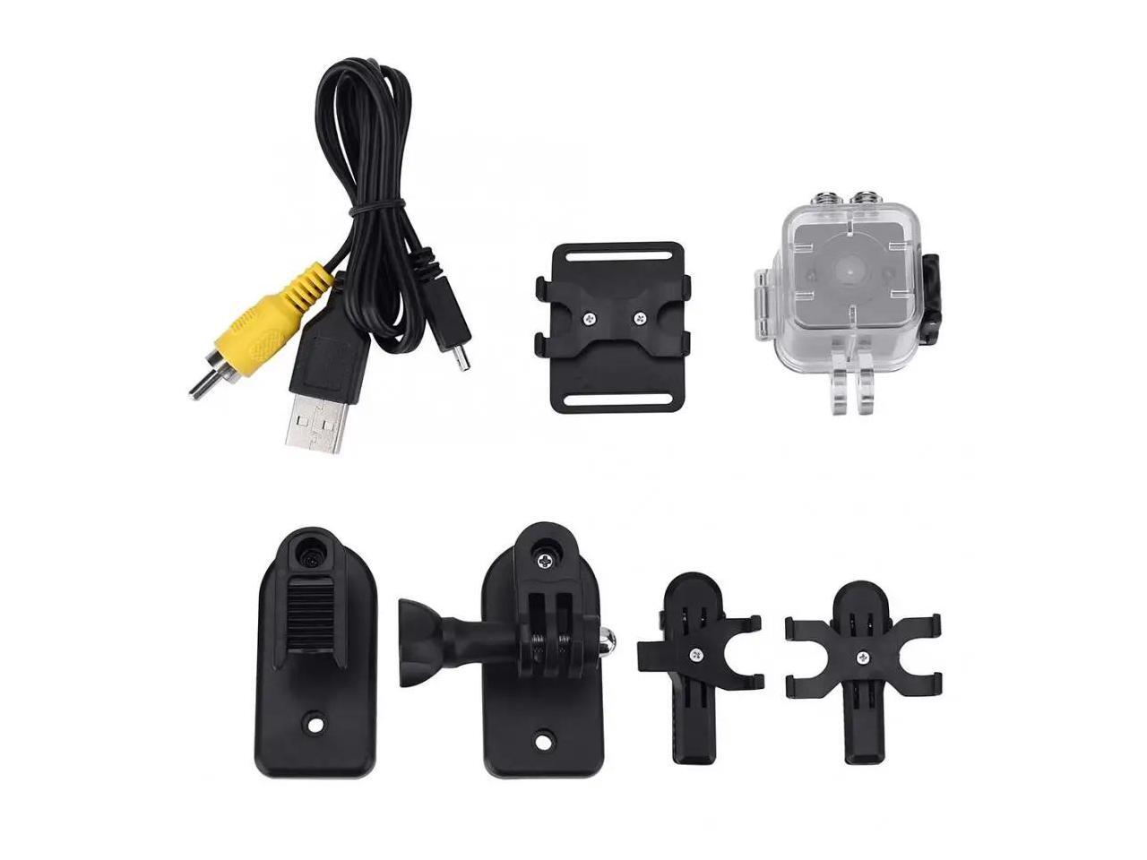 1080P HD 155 degree Mini Infrared Waterproof Cube Action Camera ...