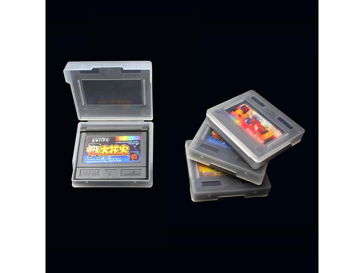 100pcs For SNK NeoGeo Pocket color N G P C Plastic Clear Game Cartridge ...