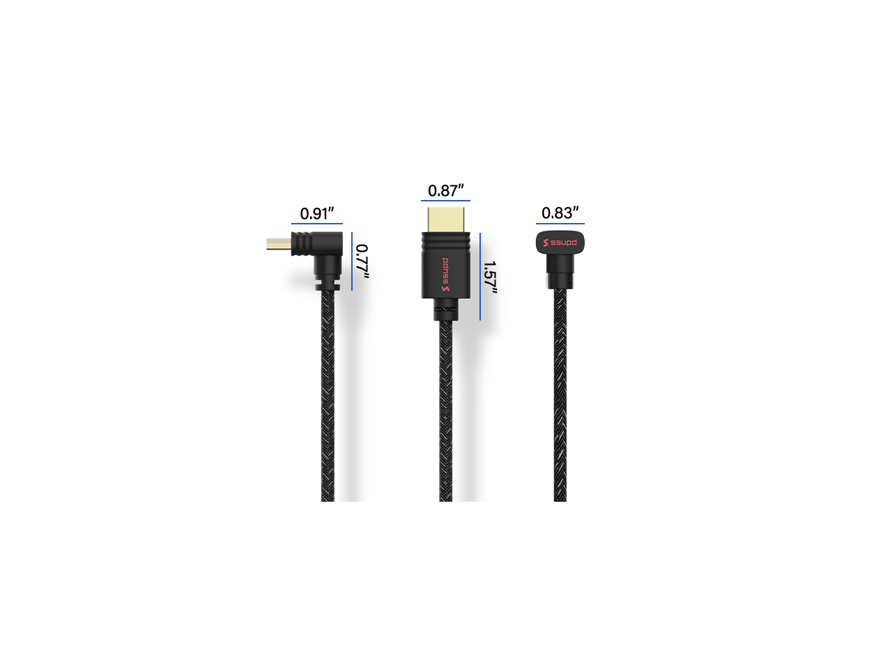 SSUPD Meshlicious Case Accessory - DisplayPort Cable 1.4 Displayport ...